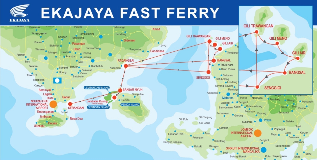 Daily Schedules | Ekajaya Fast Ferry Departures & Routes